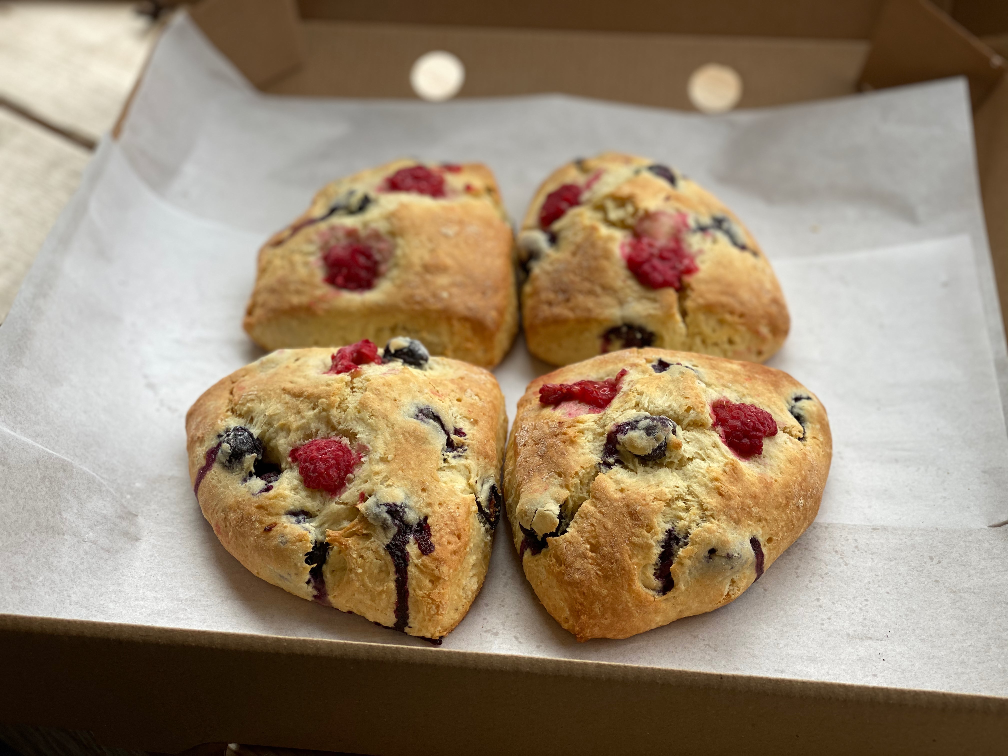 Fresh Fruit Scones – Dartmoor Bakery